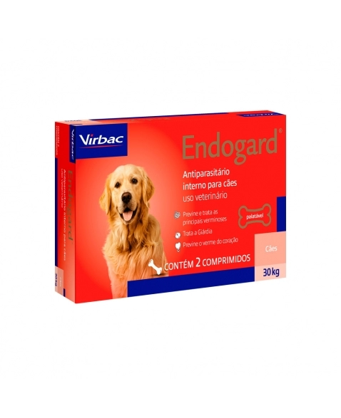 ENDOGARD 30 KG C/ 2 COMPRIMIDOS
