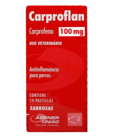 CARPROFLAN 100 MG C/ 14