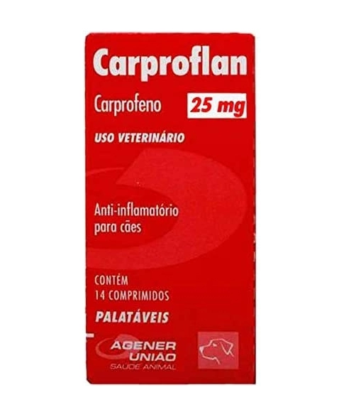 CARPROFLAN 25 MG C/ 14