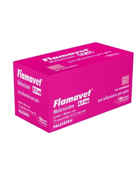 FLAMAVET GATOS 0.2 MG DISPLAY X 50