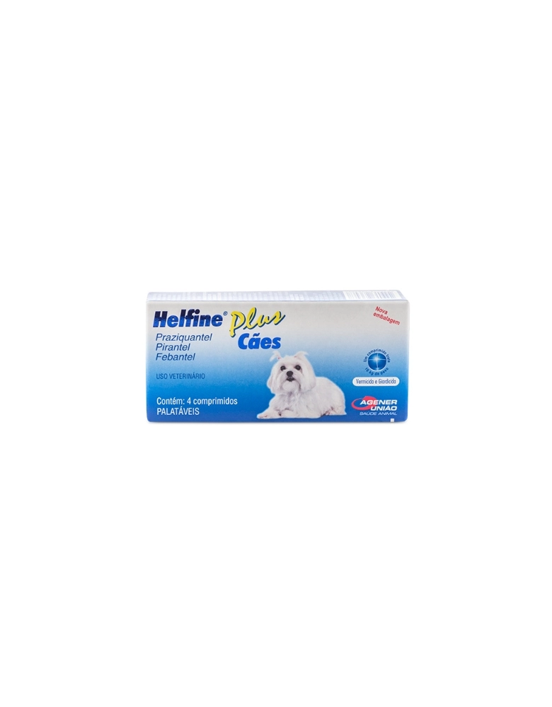 HELFINE PLUS CAES C/ 4 COMPRIMIDOS