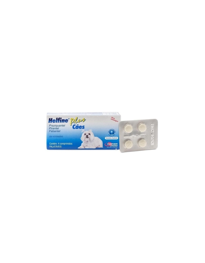HELFINE PLUS CAES C/ 4 COMPRIMIDOS