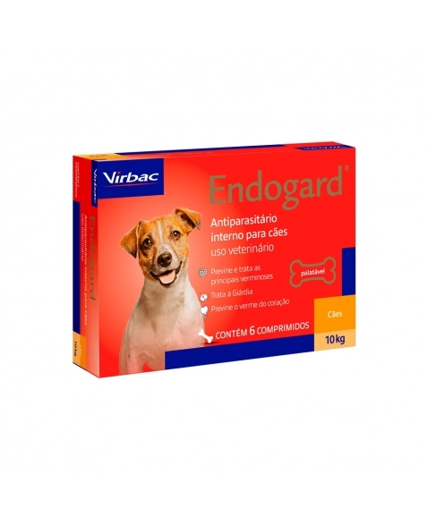 ENDOGARD 10 KG C/ 6 COMPRIMIDOS